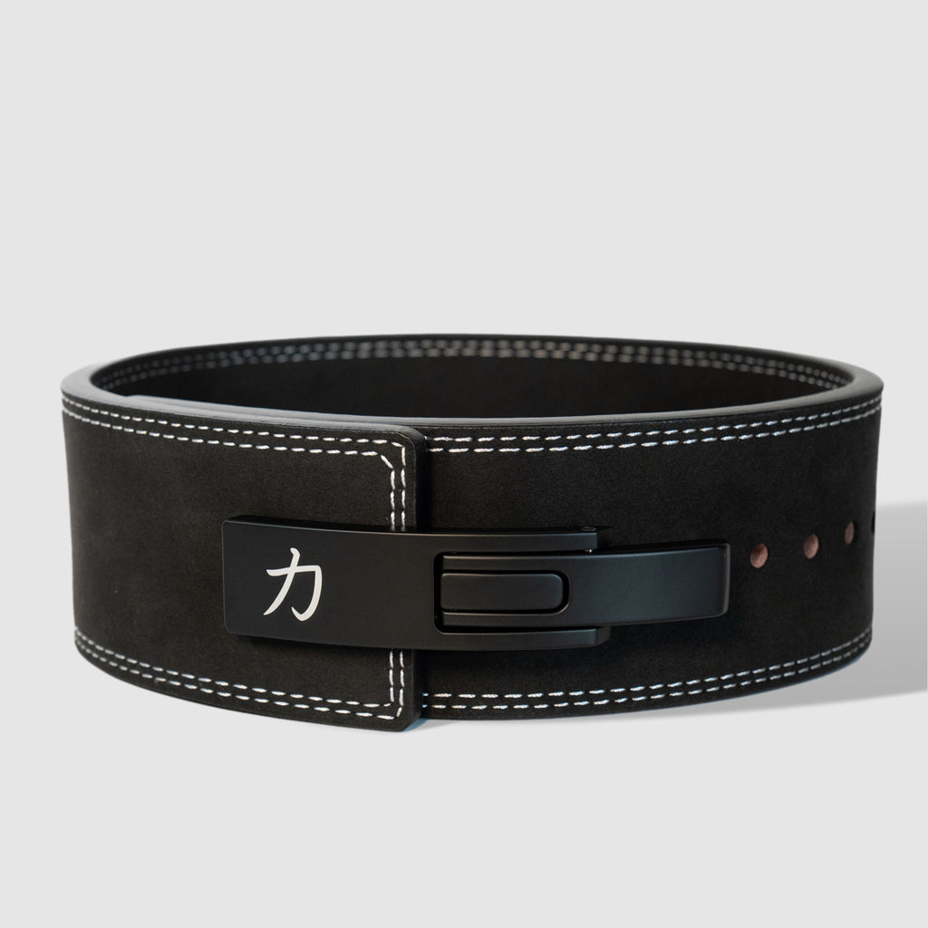 Strength Shop 10mm Lever Belt - IPF Approved - Black - Powerlifting ...