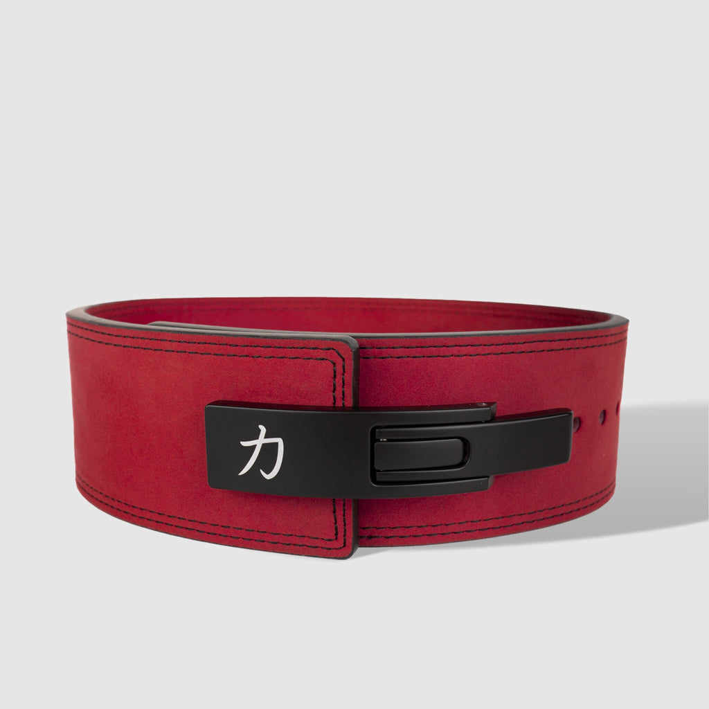 Strength Shop 10mm Lever Belt - IPF Approved - Burgundy - Powerlifting ...